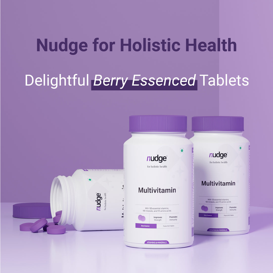 Buy Multivitamin Tablets at Best Price | Nudge Wellness