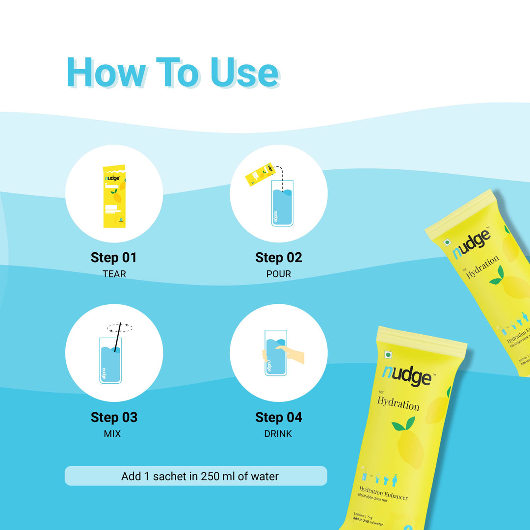 Stay Hydrated with Hydration Enhancer | Nudge Wellness