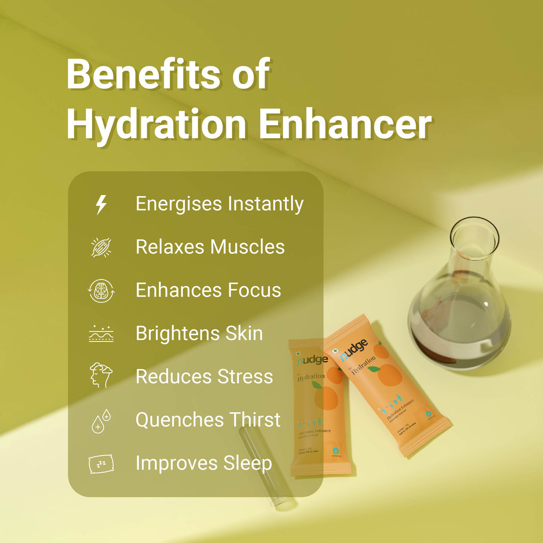 Stay Hydrated with Hydration Enhancer | Nudge Wellness